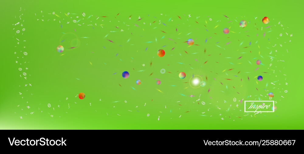 Professional abstract ultra wide space background Vector Image