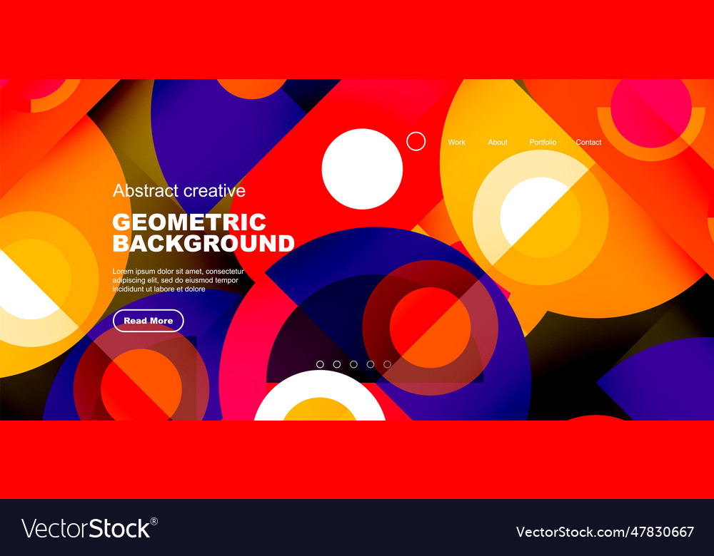 Simple circles and round elements pattern Vector Image