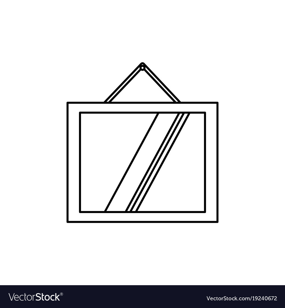 Isolated frame design Royalty Free Vector Image