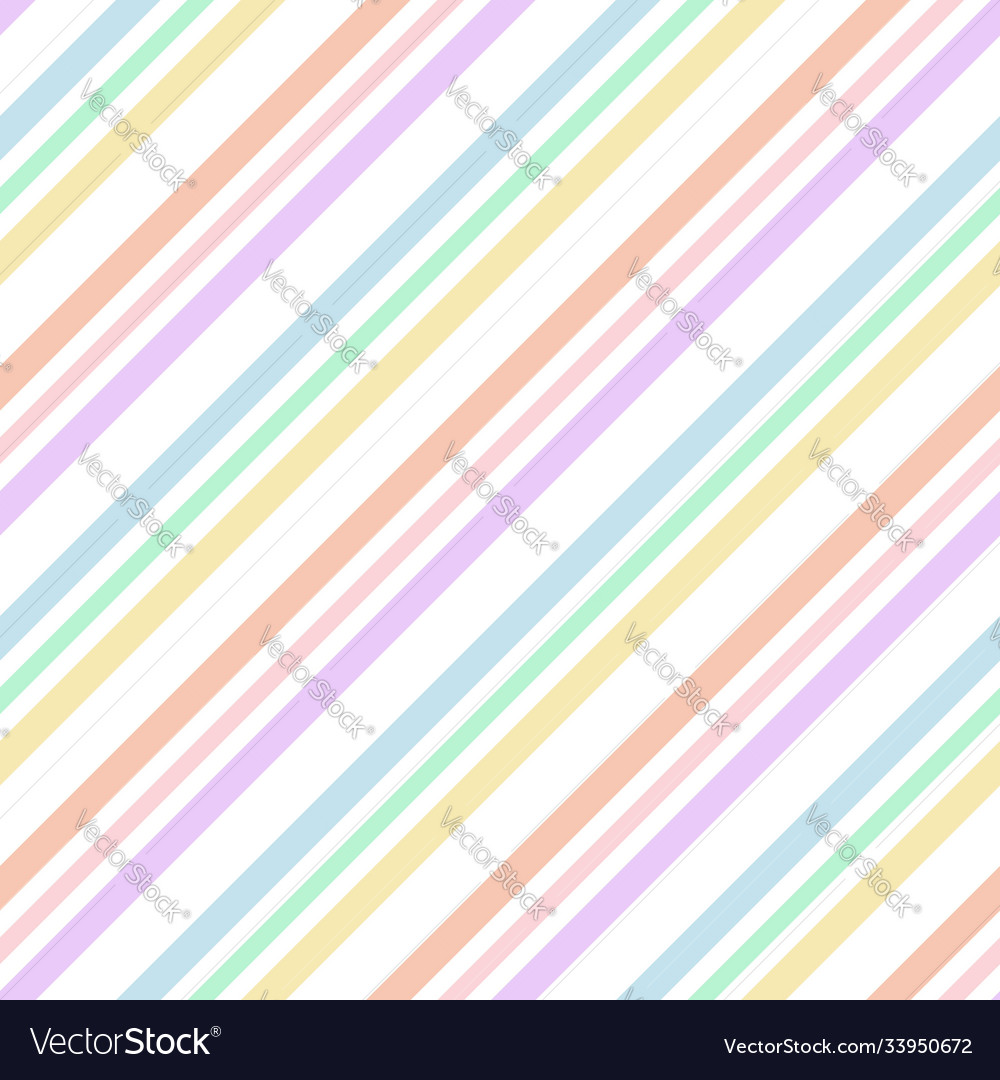 Rainbow stripe seamless pattern background Vector Image
