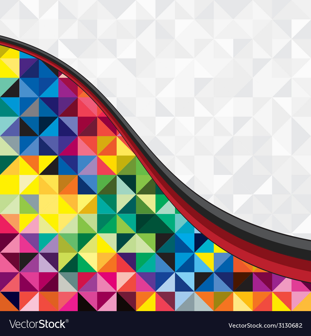 Abstract trendy background pattern Royalty Free Vector Image