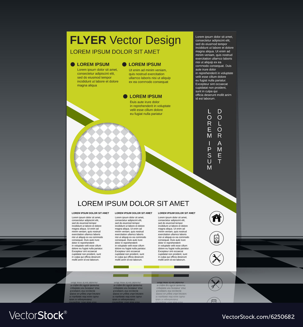 Booklet template Royalty Free Vector Image - VectorStock