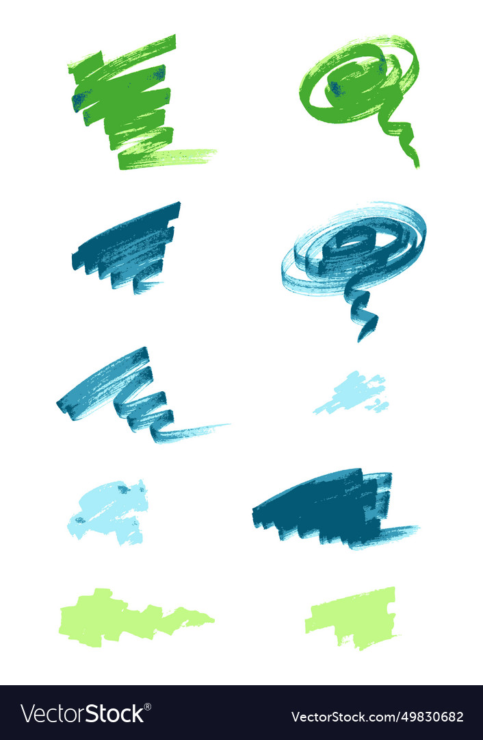 Brushes Royalty Free Vector Image - VectorStock