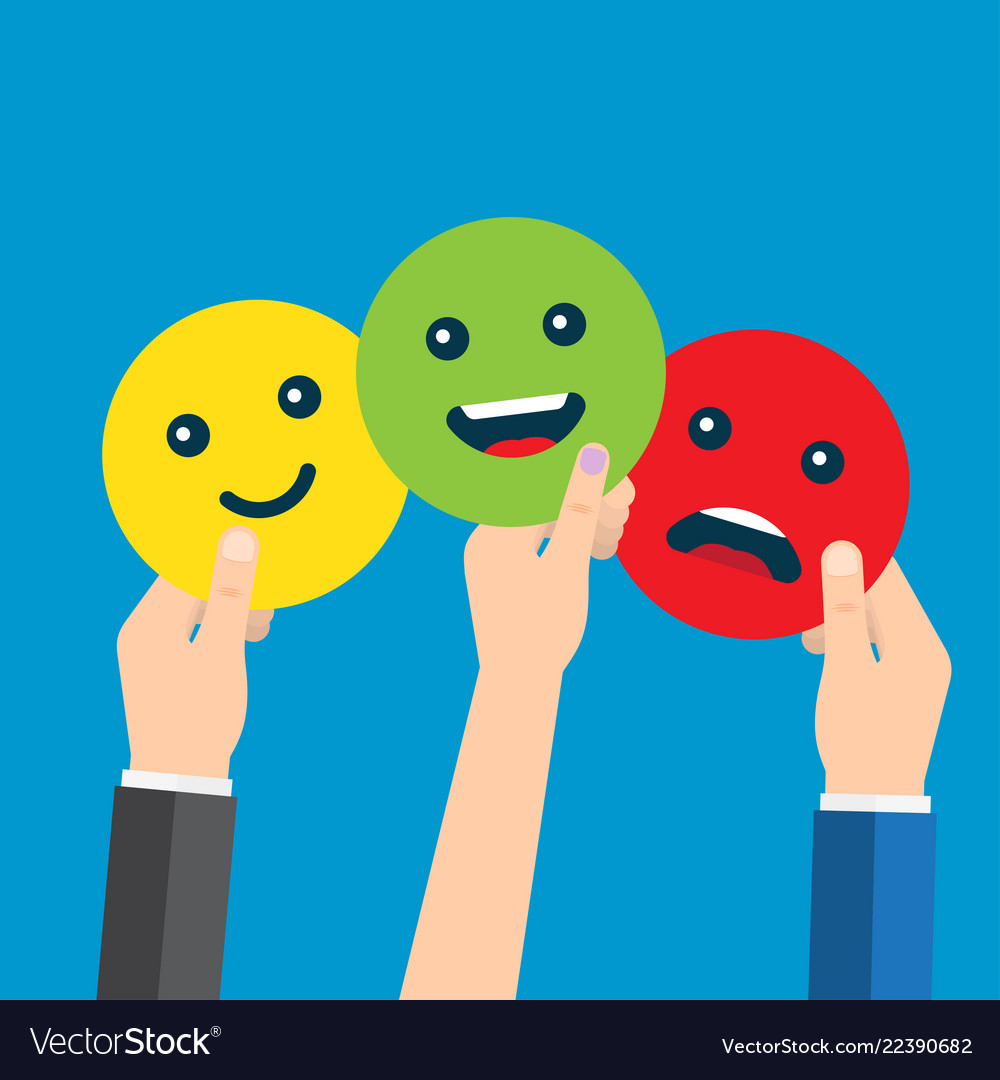 Customer service satisfaction survey form quality Vector Image