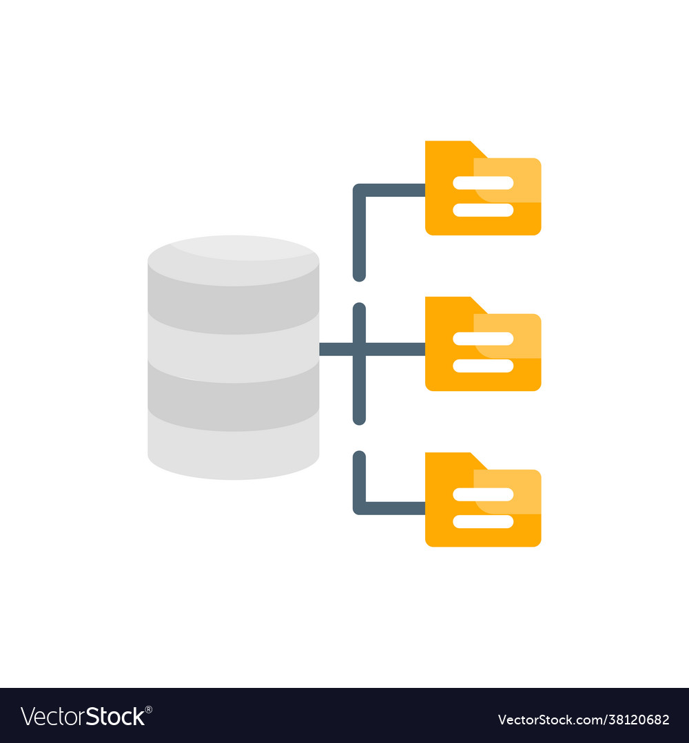 Data storage style Royalty Free Vector Image - VectorStock