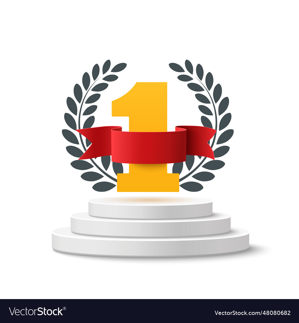 Number one background template Royalty Free Vector Image