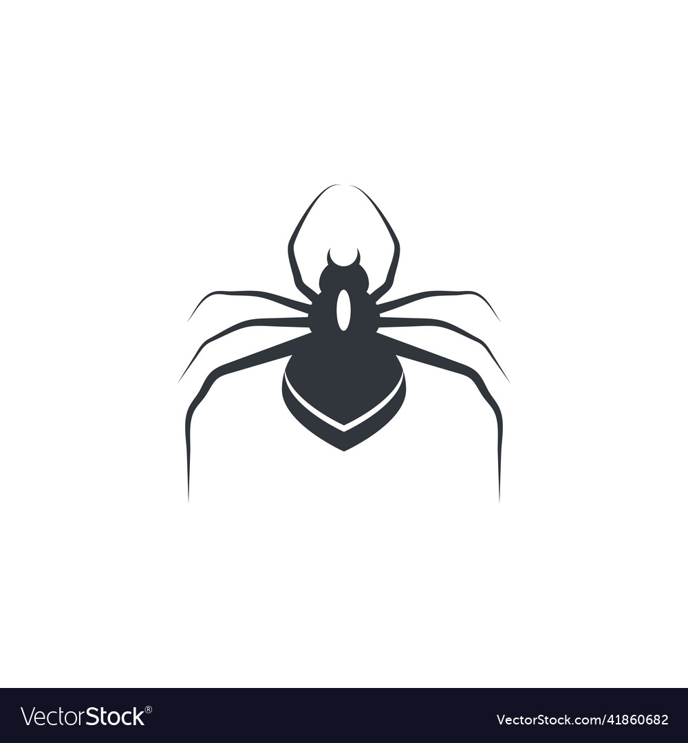 Spider logo Royalty Free Vector Image - VectorStock