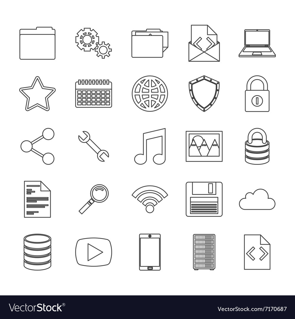 Data center design Royalty Free Vector Image - VectorStock