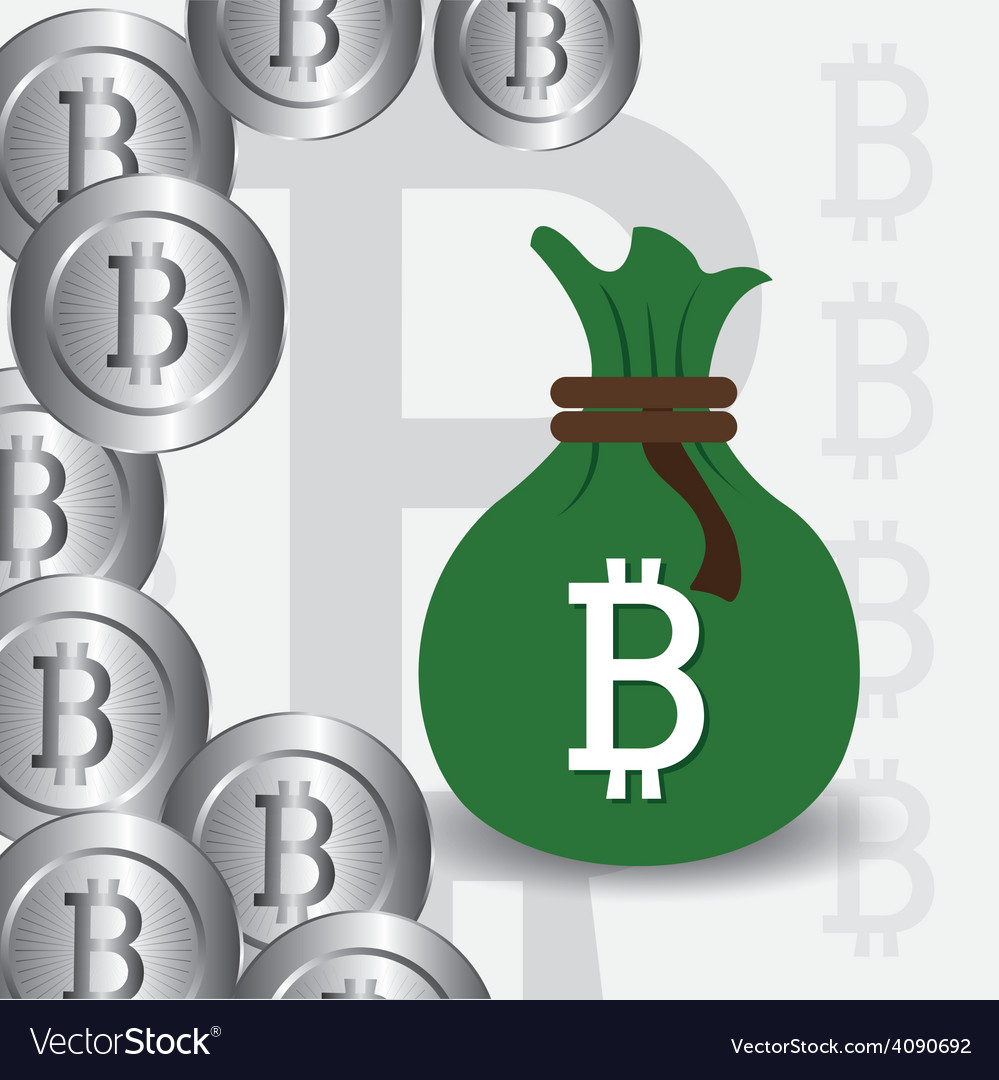 Bitcoin design Royalty Free Vector Image - VectorStock Bitcoin design Royalty Free Vector Image - VectorStock