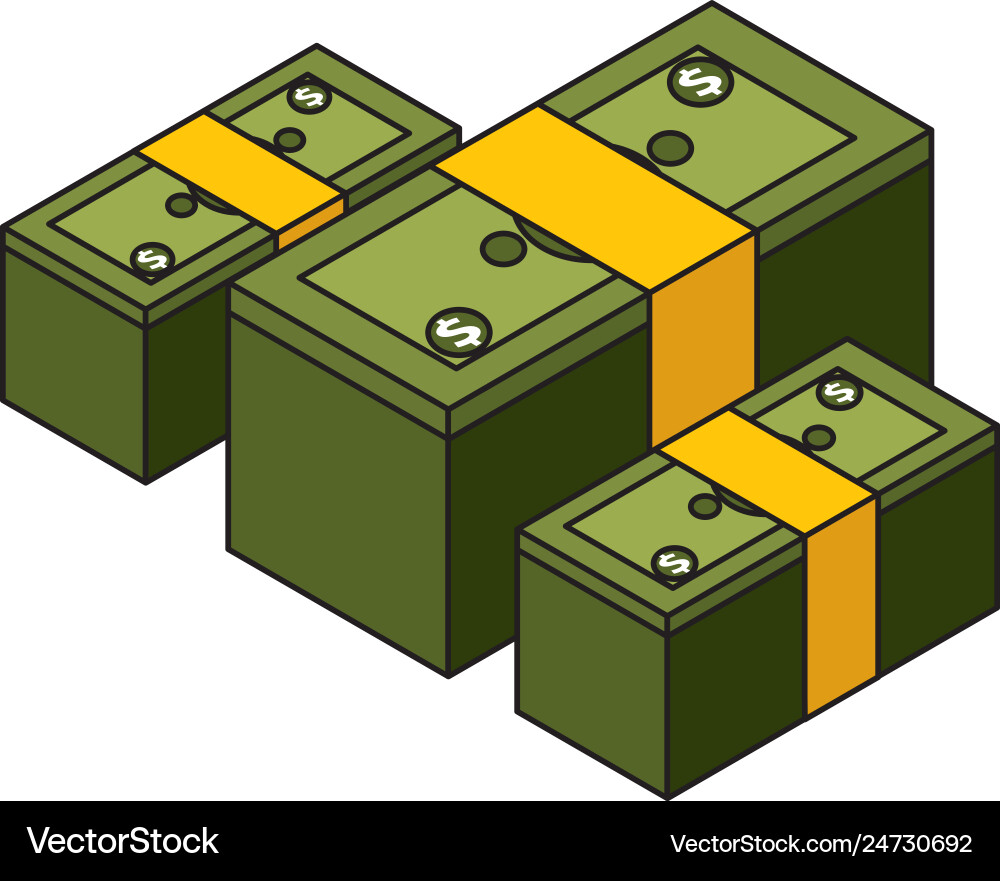 Business financial money Royalty Free Vector Image