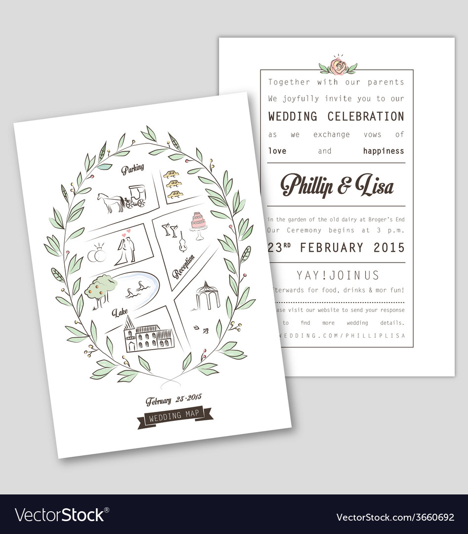 How To Create Location Map For Invitation Card Onvacationswall