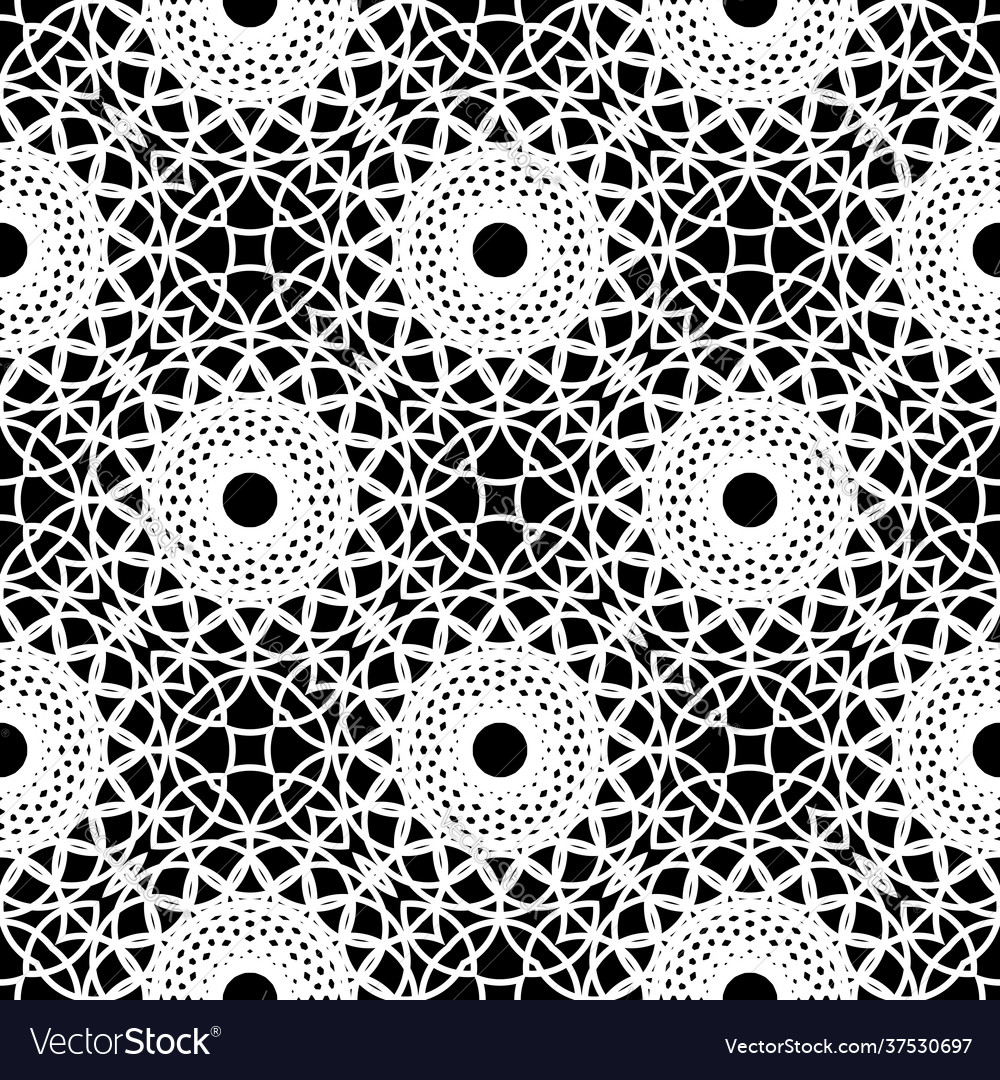 Design seamless decorative pattern Royalty Free Vector Image
