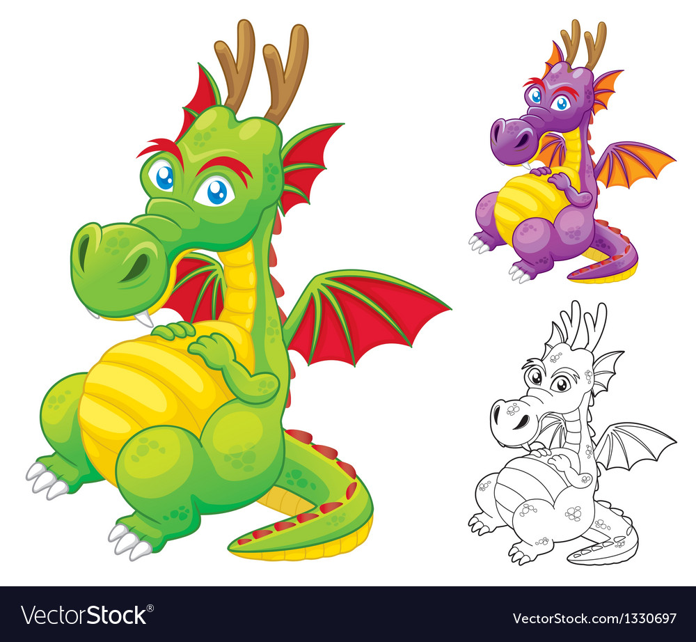 Dragon Royalty Free Vector Image - VectorStock