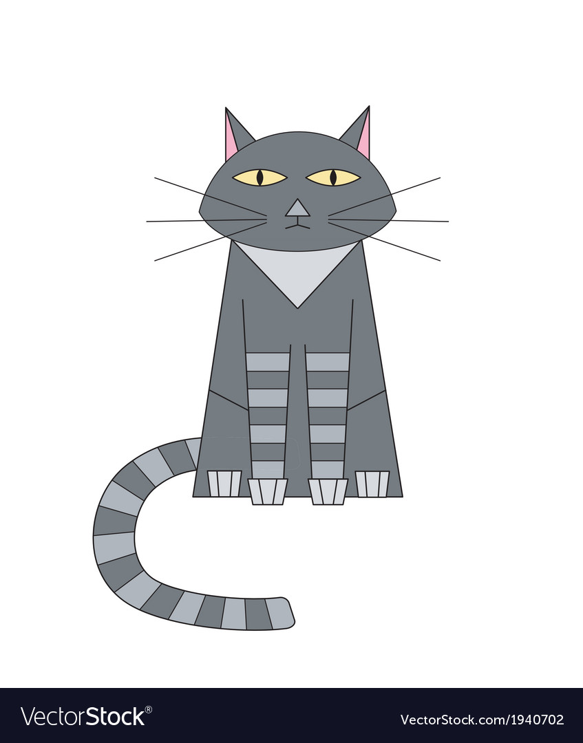 Cat Royalty Free Vector Image - VectorStock