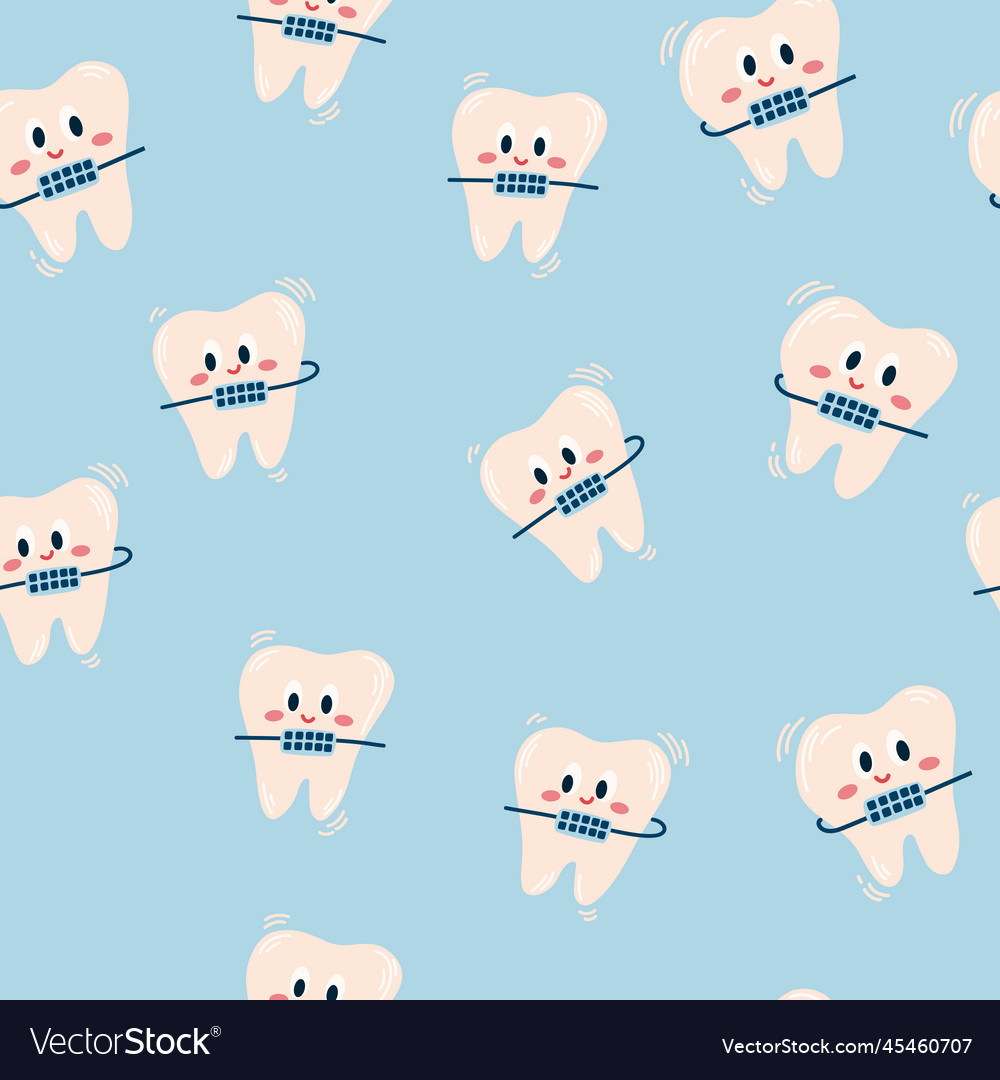 0064 braces pattern Royalty Free Vector Image - VectorStock