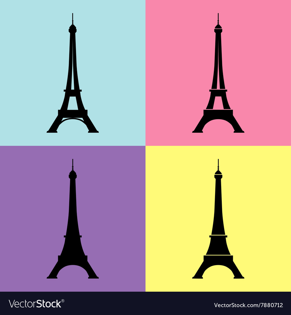 Eiffel tower Royalty Free Vector Image - VectorStock