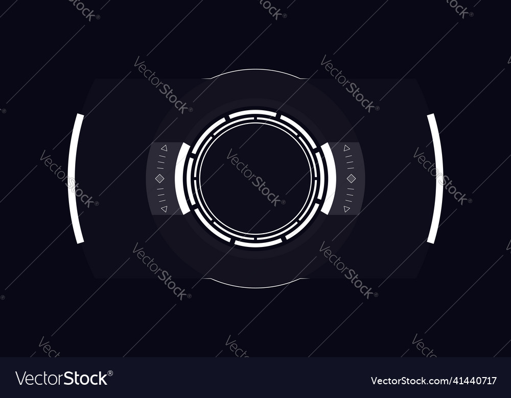 Display panel template design Royalty Free Vector Image