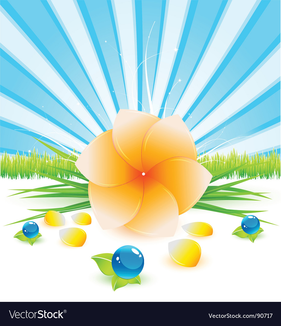 Nature background Royalty Free Vector Image - VectorStock