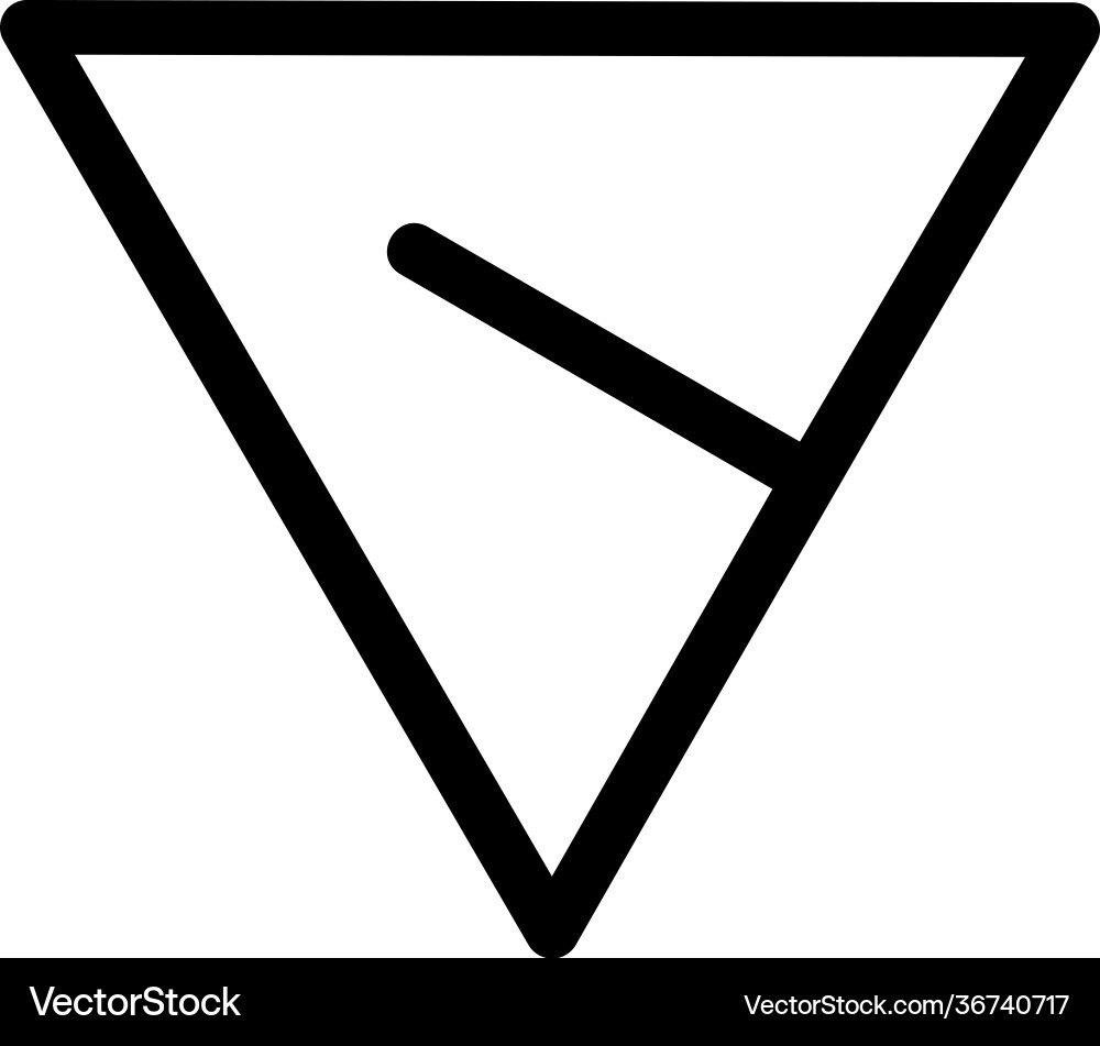 Send icon or logo isolated sign symbol Royalty Free Vector