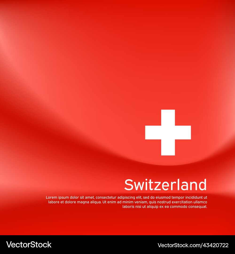 Switzerland background blurred pattern Royalty Free Vector