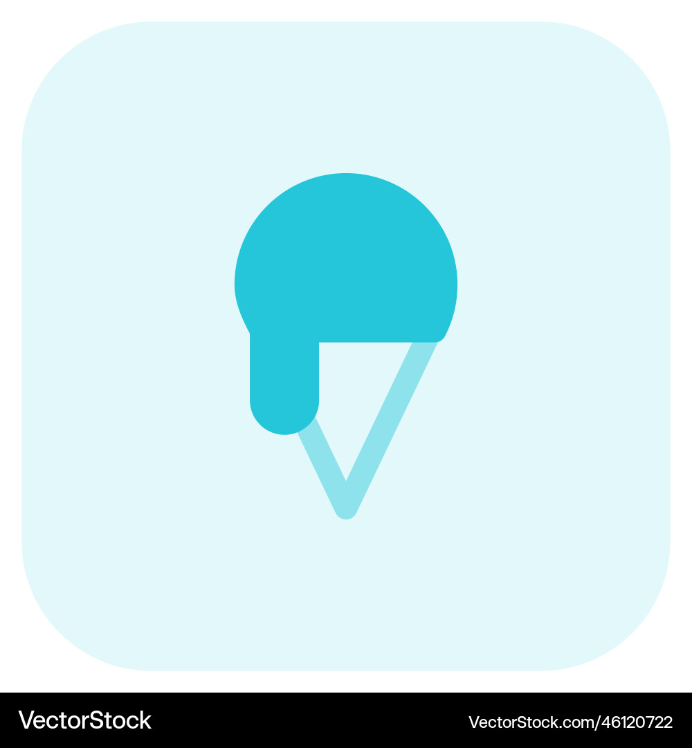 Tasty dripping ice cream softy Royalty Free Vector Image
