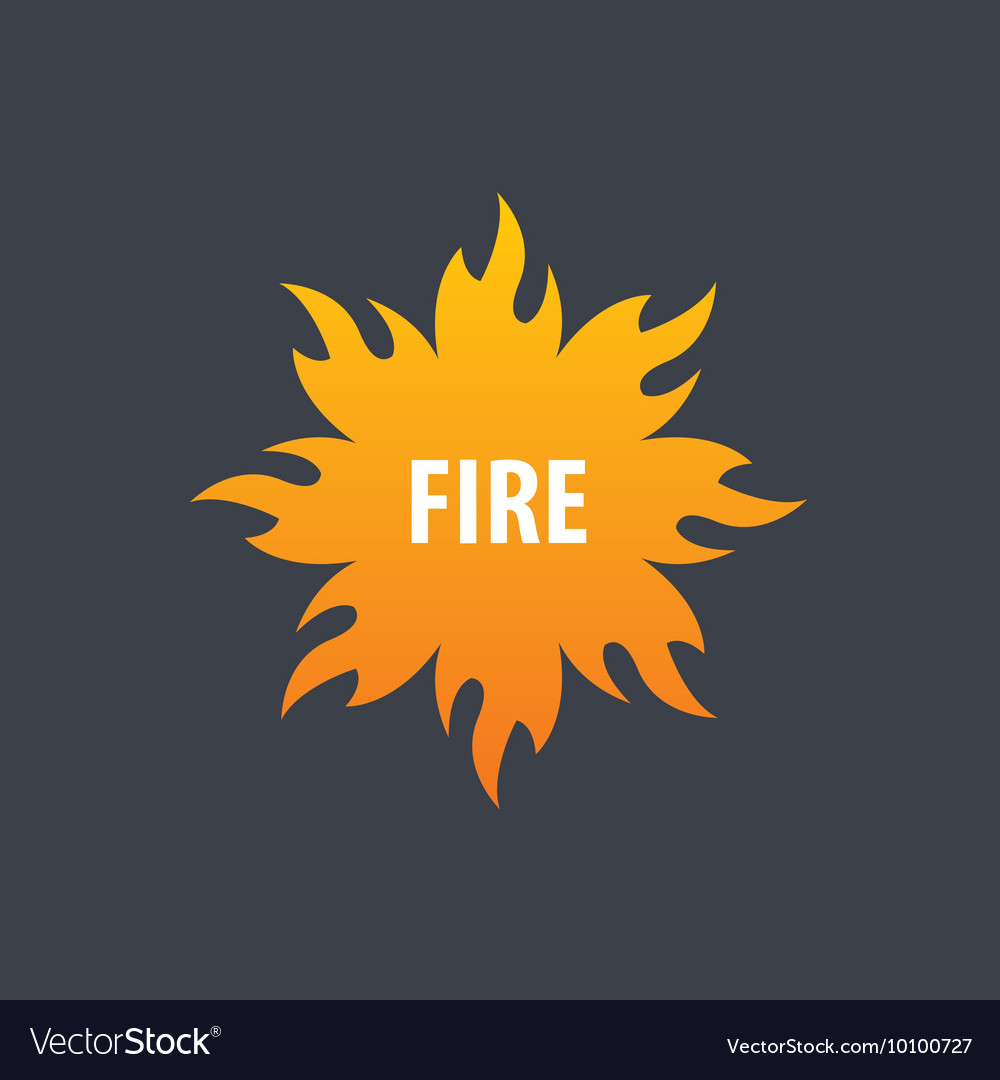 Fire logo Royalty Free Vector Image - VectorStock