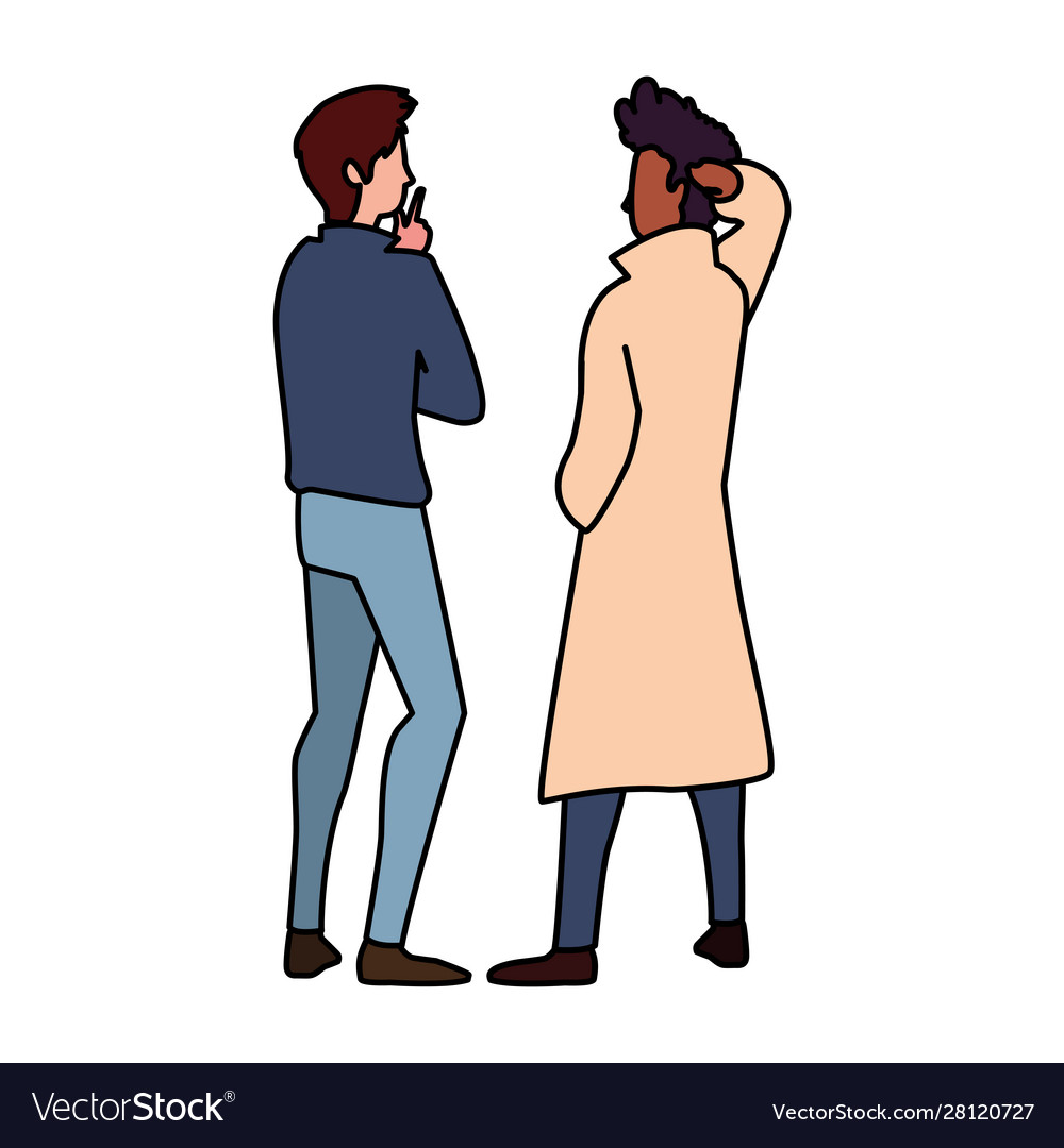 Men Back Position On White Background Royalty Free Vector men-back-position-on-white-background-royalty-free-vector