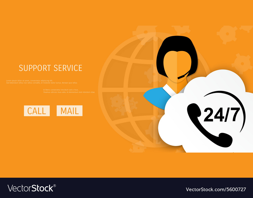 Support web icon Royalty Free Vector Image - VectorStock