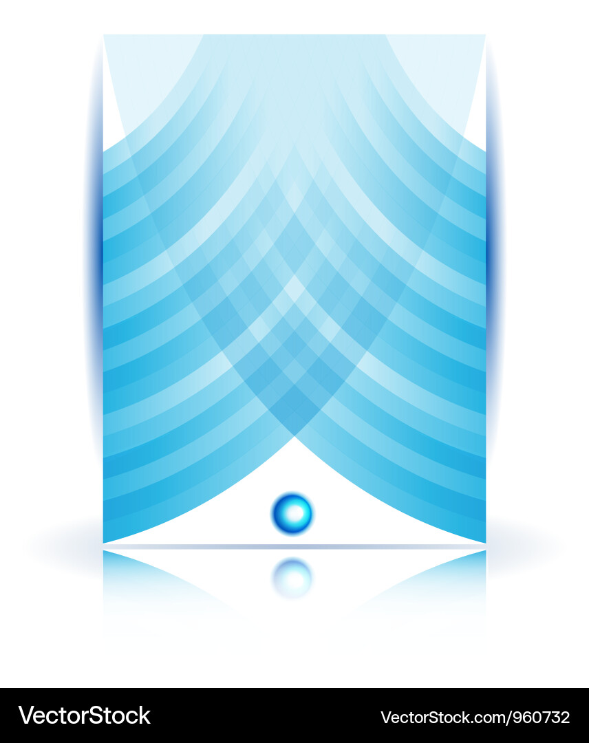 Abstract line and square stripe blue Royalty Free Vector