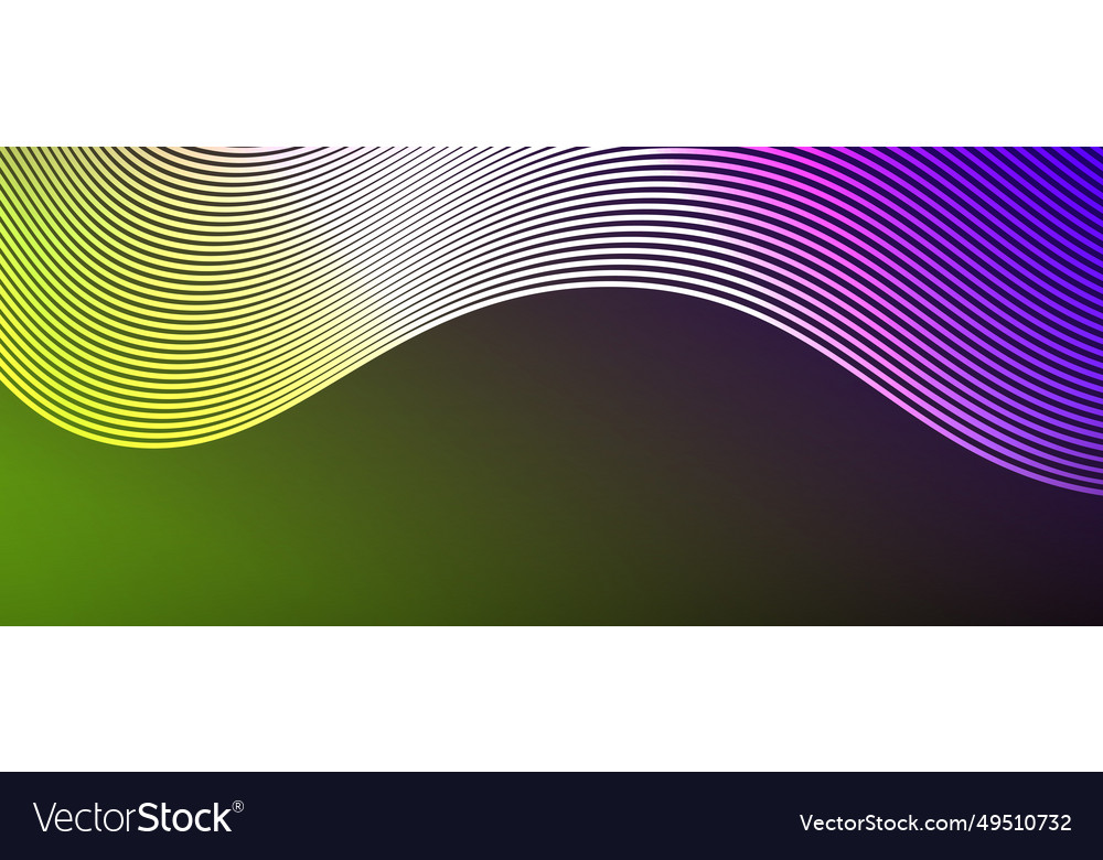 Dynamic wave geometric design Royalty Free Vector Image