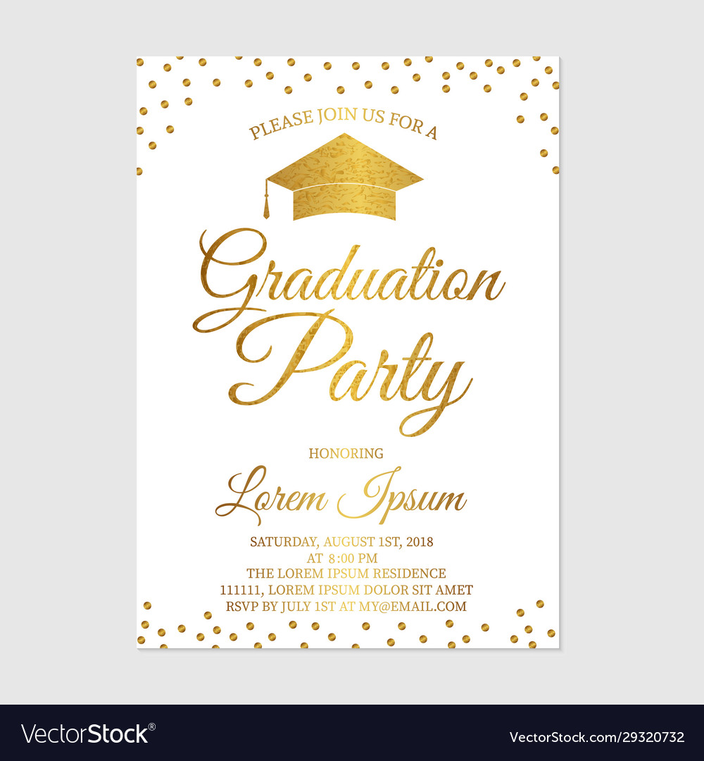Graduation Invitation Card Template Free Downloadable Jolotee