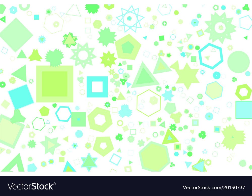 Shape pattern background for graphic design Vector Image