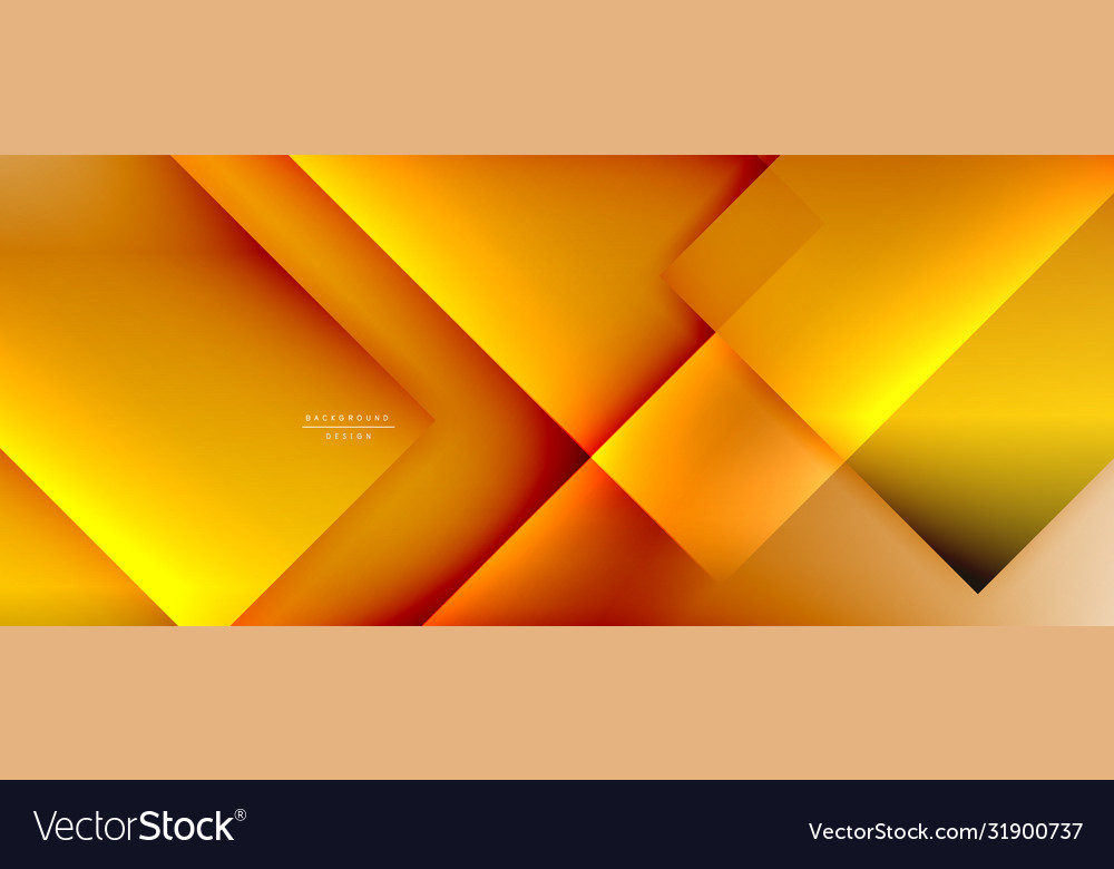 Square shapes composition fluid gradient Vector Image