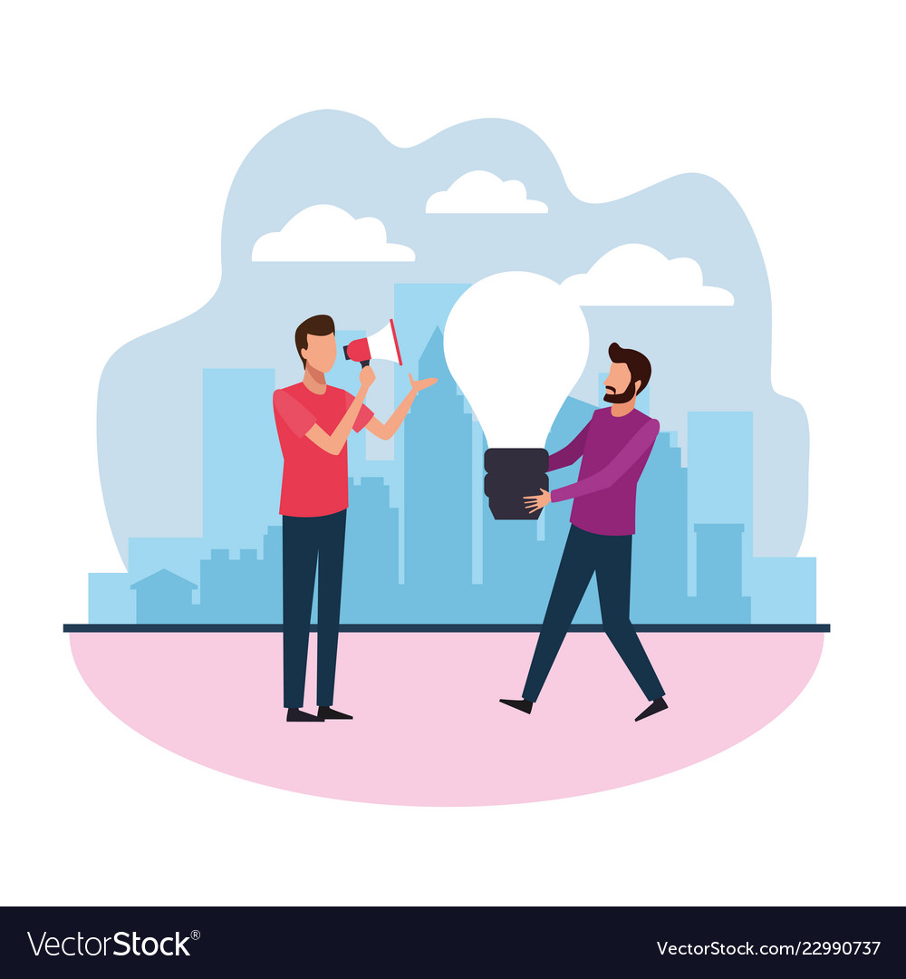 Teamwork creative design Royalty Free Vector Image