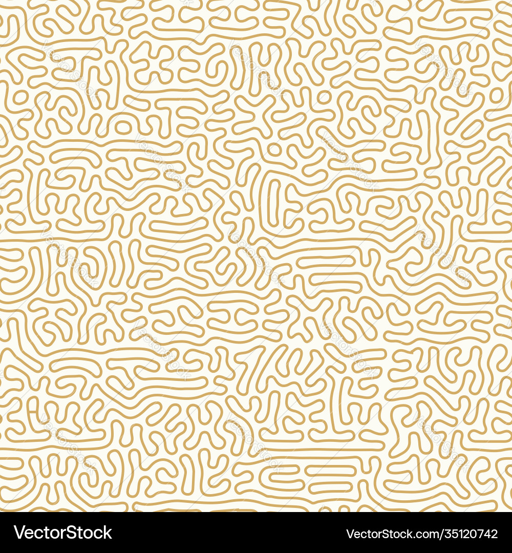 Abstract organic background natural maze Vector Image