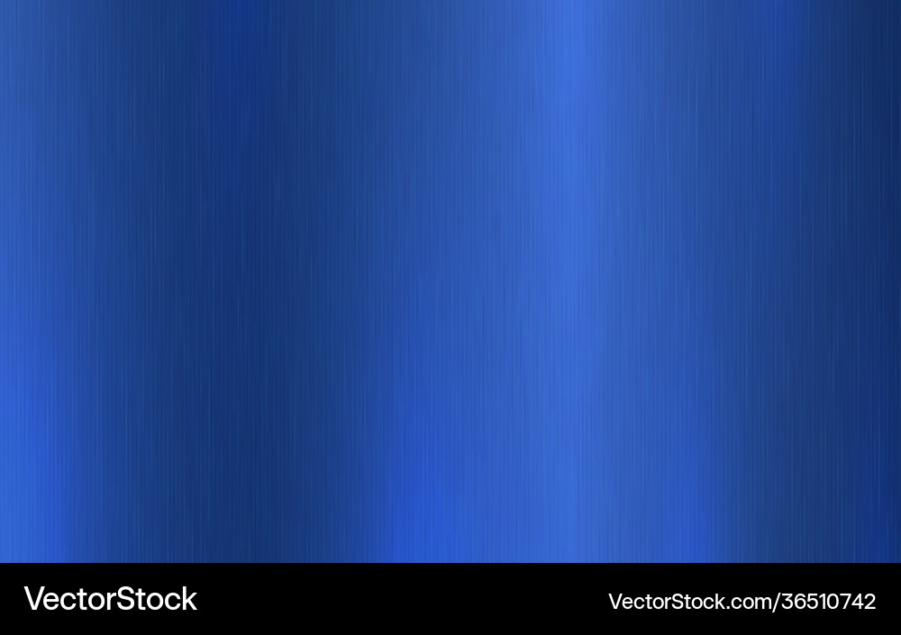 Blue metallic radial gradient with scratches blue Vector Image
