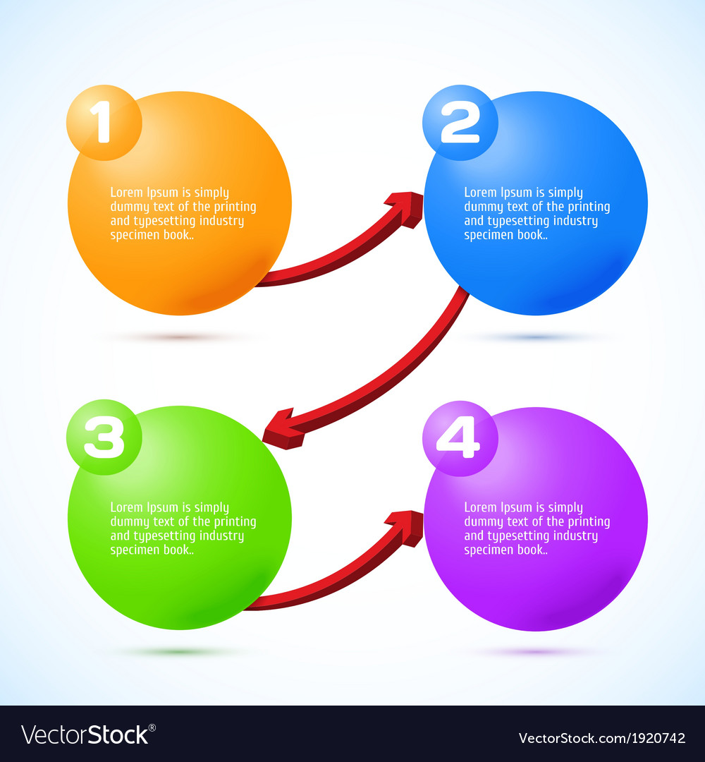 Progress background Royalty Free Vector Image - VectorStock