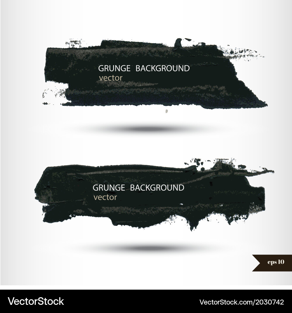 Splash banners watercolor background grunge Vector Image