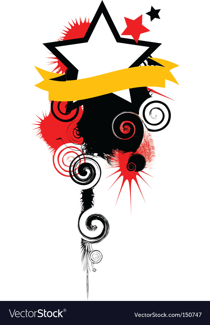 Abstract star Royalty Free Vector Image - VectorStock