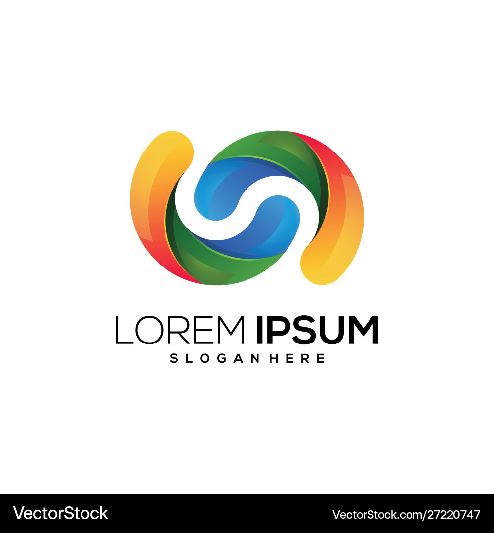 Logo icon business company Royalty Free Vector Image