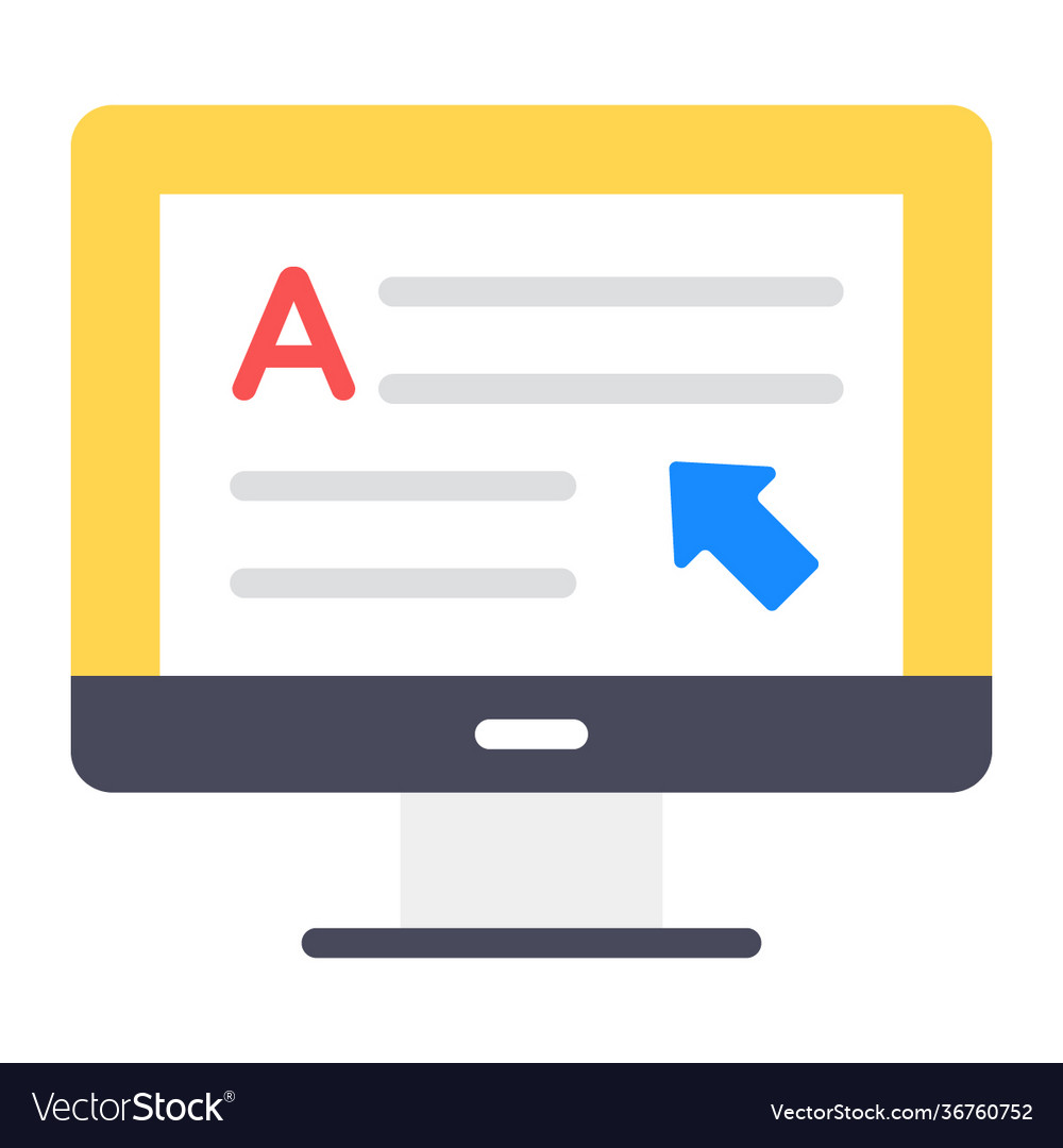 Online content Royalty Free Vector Image - VectorStock