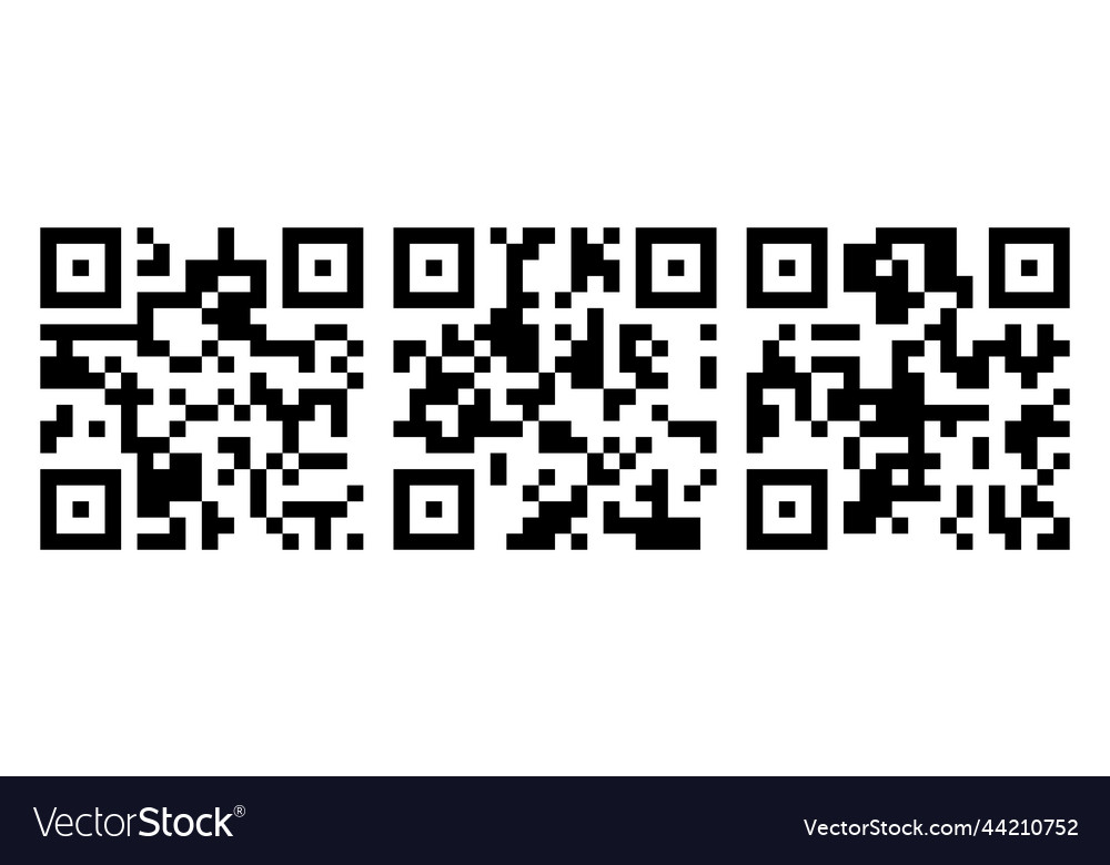 Qr code Royalty Free Vector Image - VectorStock