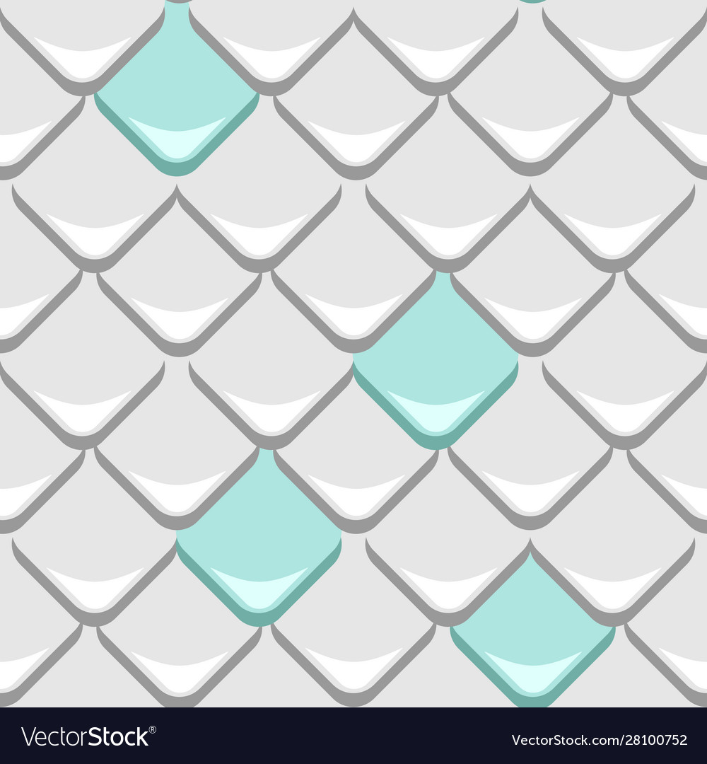 Scale seamless pattern Royalty Free Vector Image