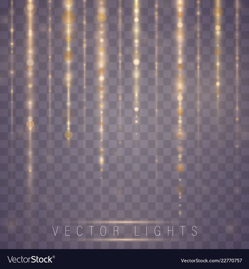 Magic light effect Royalty Free Vector Image - VectorStock