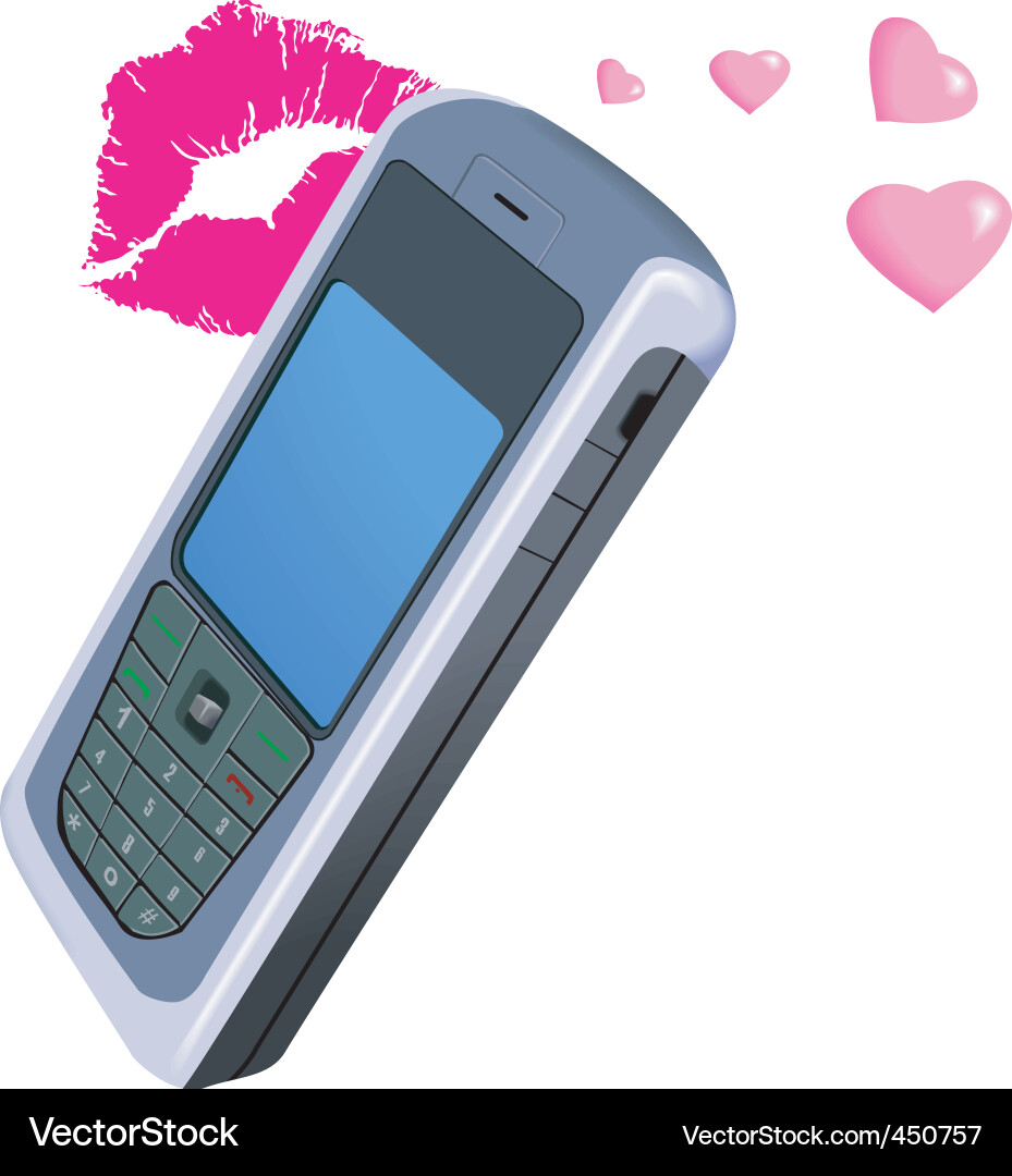 Mobile Royalty Free Vector Image - VectorStock