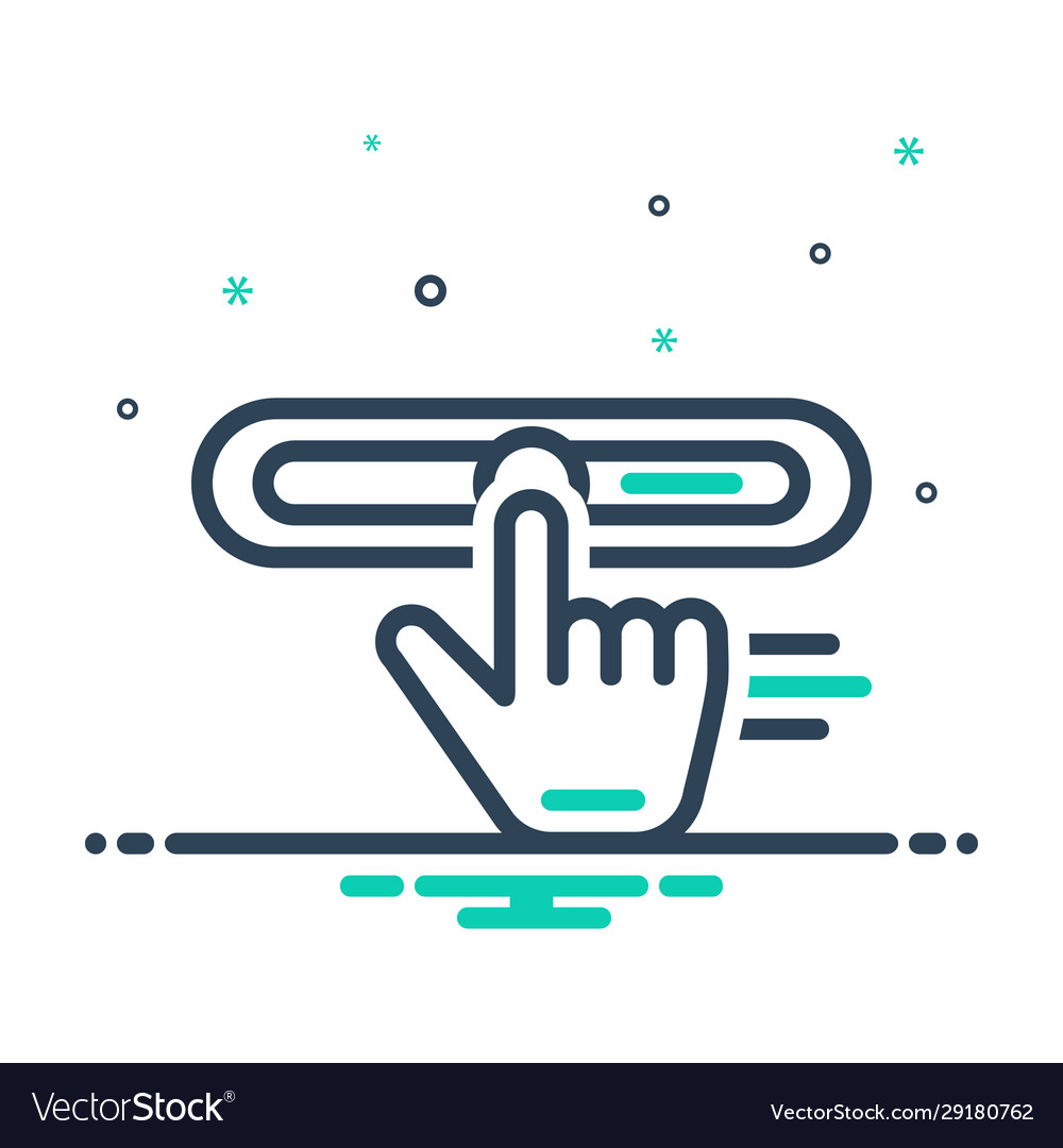 Drag Royalty Free Vector Image - VectorStock