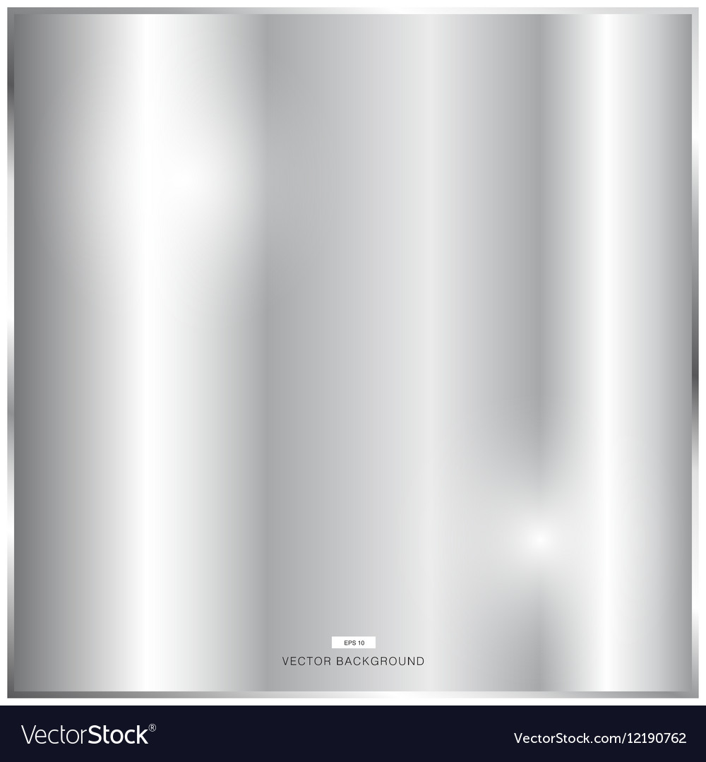 Silver background Royalty Free Vector Image - VectorStock