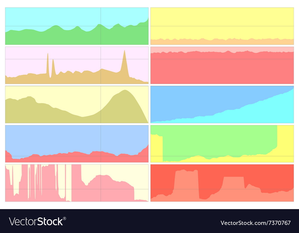 Design infographic template with charts diagrams Vector Image