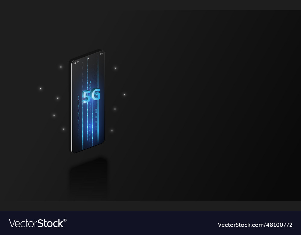 5g high speed internet network communication Vector Image 5g high speed internet network communication Vector Image
