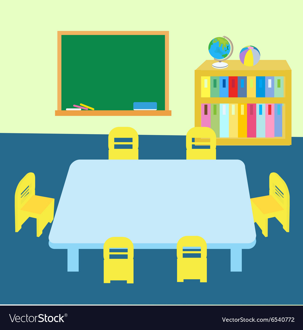 Classroom Royalty Free Vector Image - VectorStock